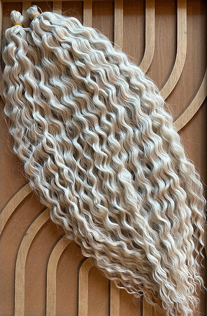 White Sand Ariel Curl - Pack of 5 – Dreaded Cowgirl Locs